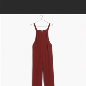 Madewell | Pants & Jumpsuits | Texture And Thread Tie Strap Overalls ...